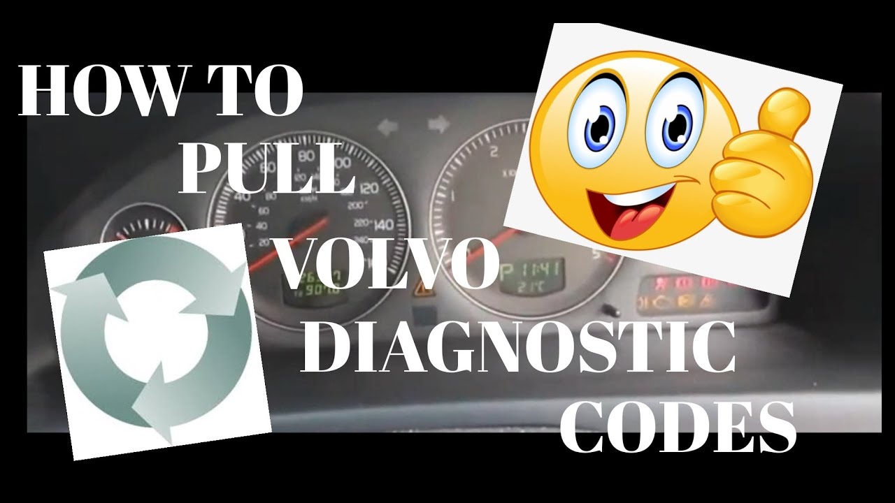 HOW TO PULL VOLVO DIAGNOSTIC TROUBLE CODES/ CHECK ENGINE LIGHT