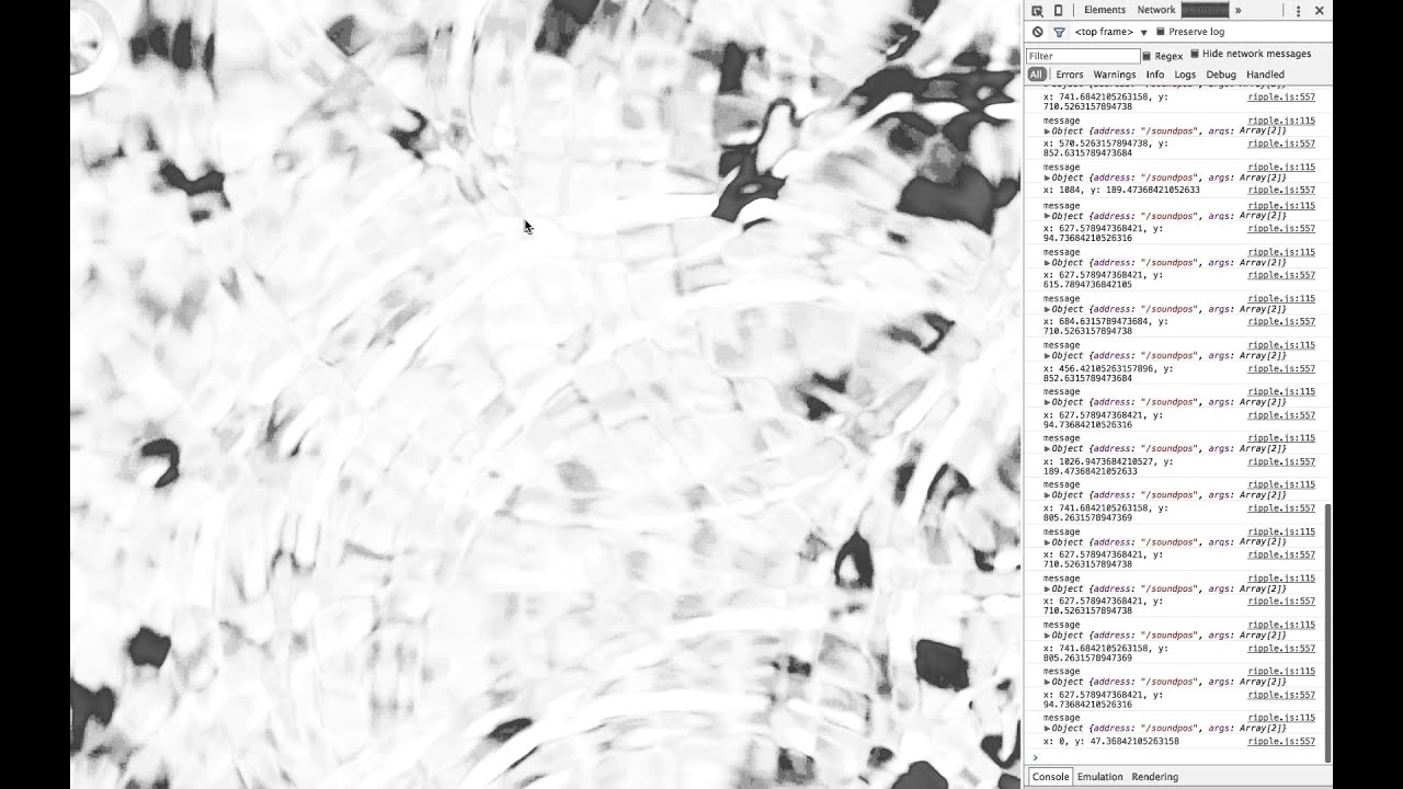 WEBGL | water ripple effect