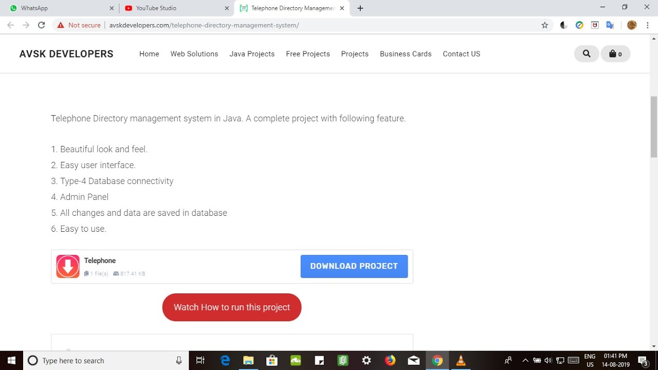 How to download free java project source code