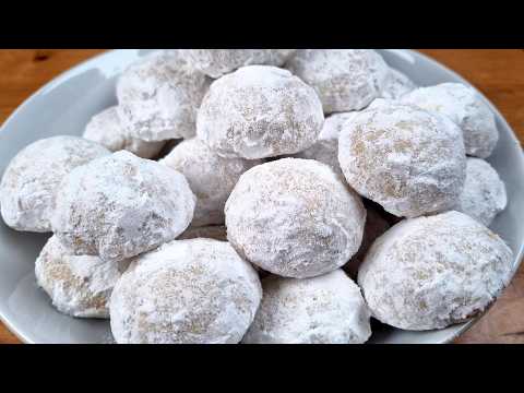 Snowball Cookies That Melt in Your Mouth - Holiday Cookies Recipe