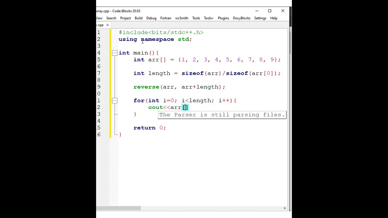 How To Reverse an Array in C/C++ | #DeveloperHub