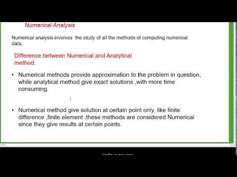 1-Introduction To Numerical Analysis | Engineering Oasis