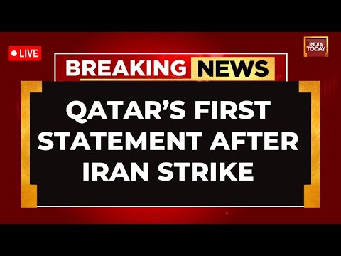 Qatar's First Statement After Iran's Strike LIVE | Iran Attacks US Bases In Qatar LIVE News