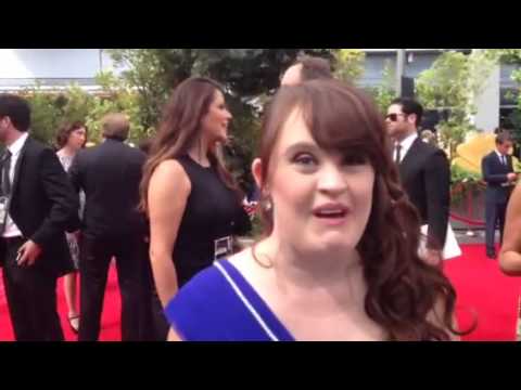 Jamie Brewer ('American Horror Story') on Emmys red carpet