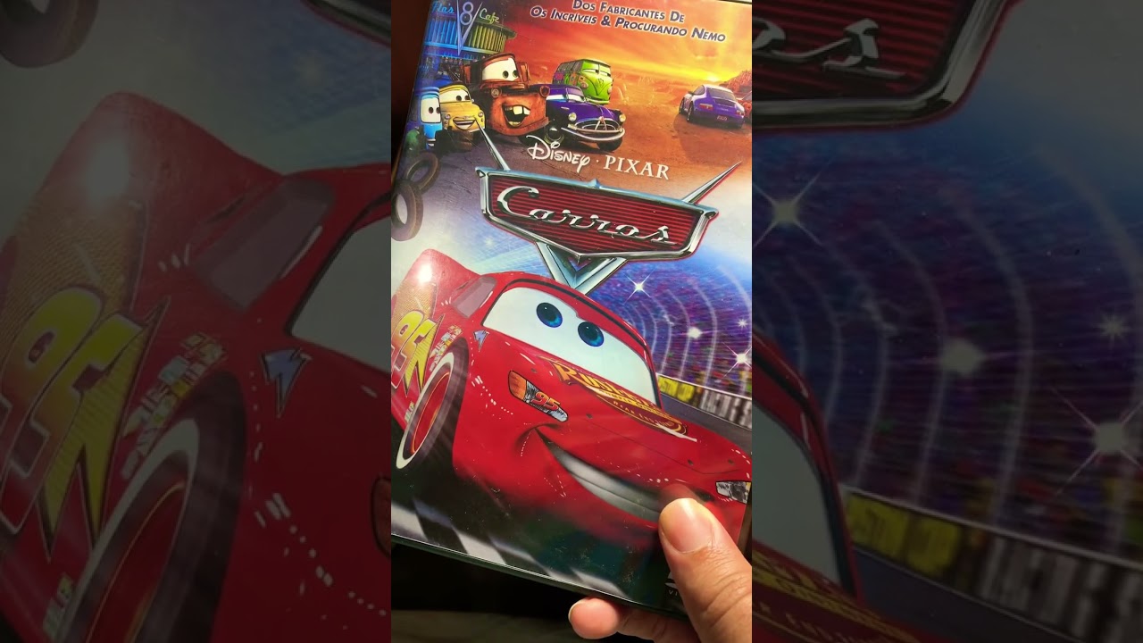 DVD Carros Disney Pixar #shorts #dvd #film