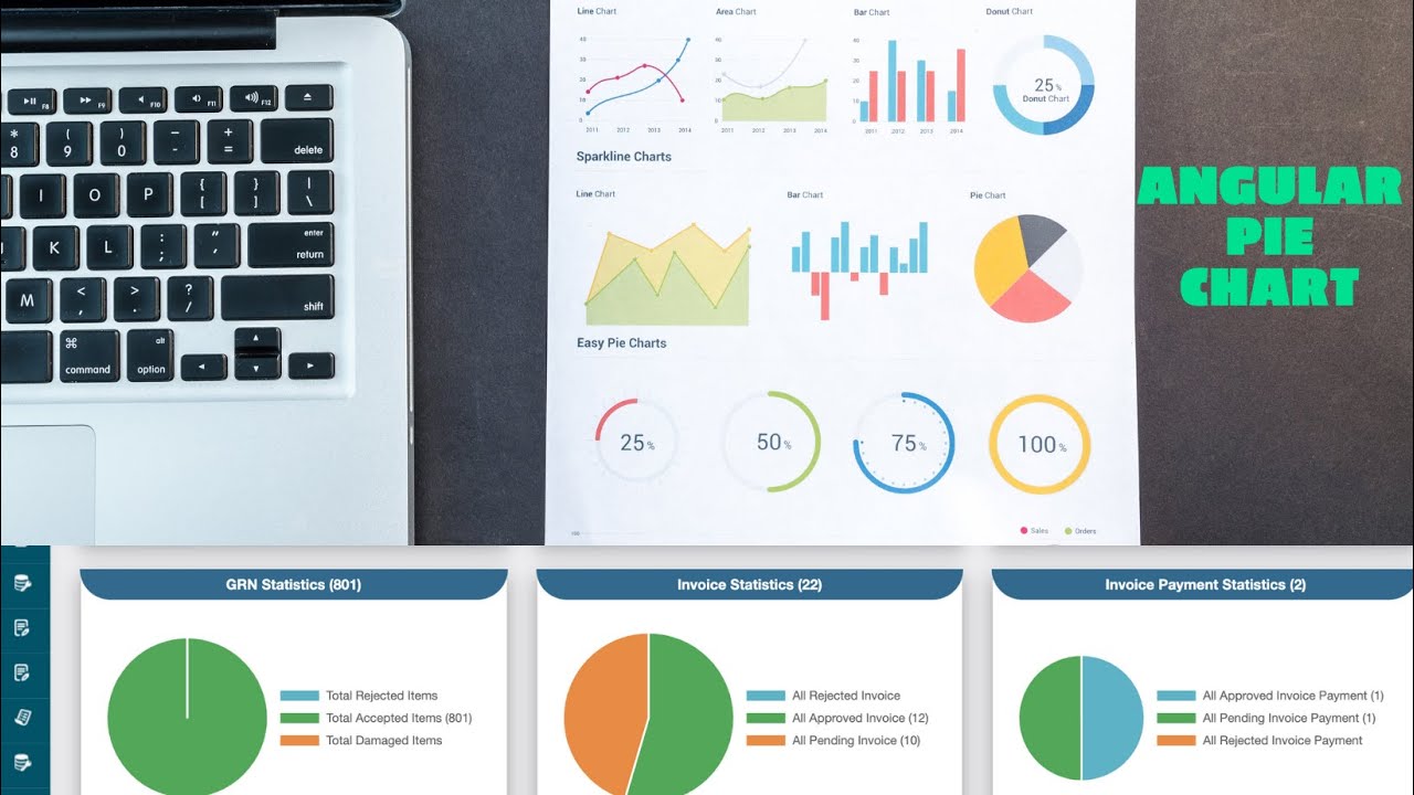 How to design or create a pie chart in angular 2,4,5,8,10 in Hindi/English