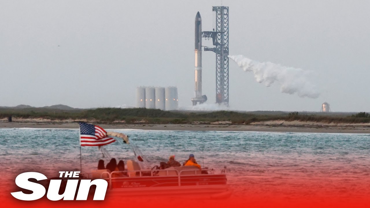 WATCH LIVE: SpaceX's Starship rocket sent into orbit in historic first launch