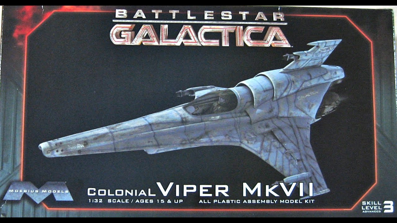 Battlestar Galactica Colonial Viper MK VII by Moebius Models