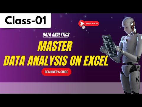 📊 Data Analytics Class 01 | Master Data Analysis on Excel | Beginner's Guide 🚀