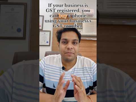 Can you claim GST Input on Mobile Phones? 18% discount on iPhone |Benefit of GST on Phones |#shorts
