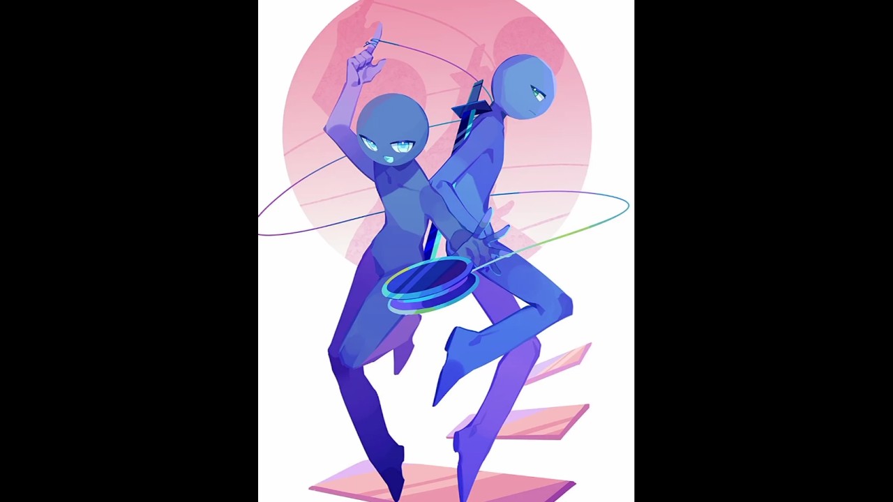 Fandom Art Yoyo and One 🥰 @Hyun @hyunsdojo #hyundojo #dojoduel #stickman #stickfigure #rhg #shorts