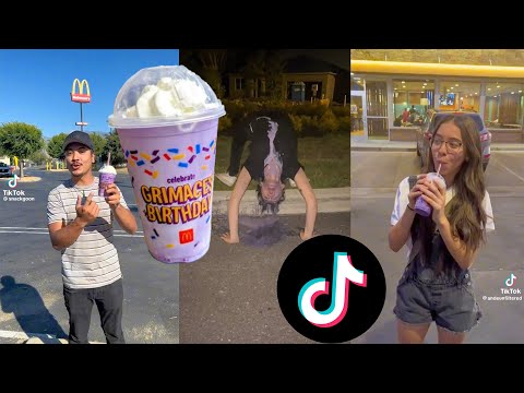 ULTIMATE Tik Tok McDonalds Grimace Drink Compilation (INTENSE)