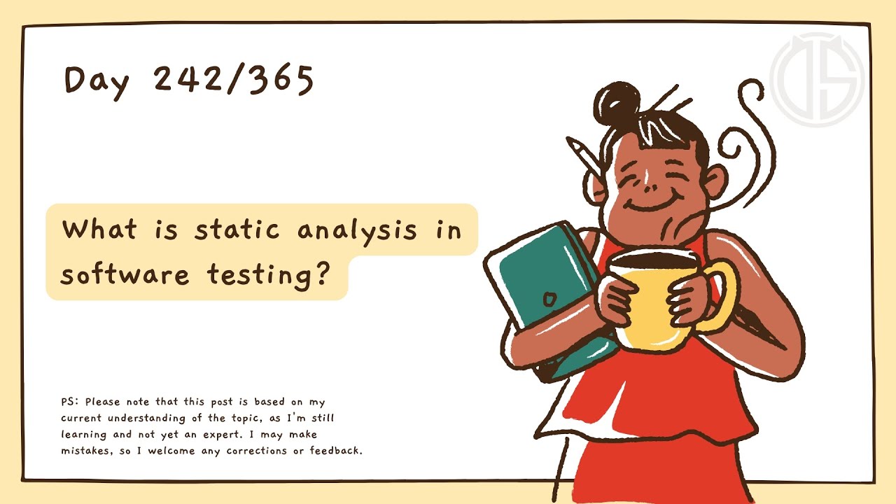 Understanding Static Analysis in Software Testing