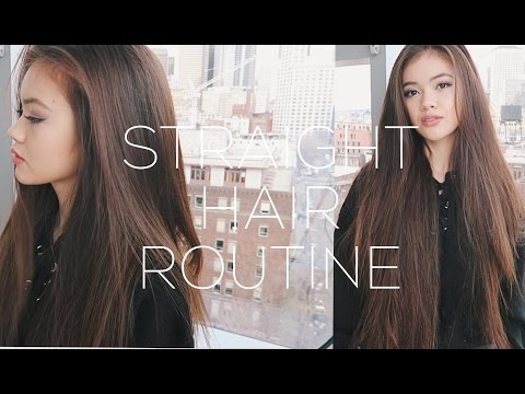 How To Straighten Hair - Easy Tips For Hair Straightening