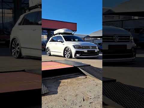 Bagged Tiquan #southafrica #automobile #cars #bagged #volkswagen #stance
