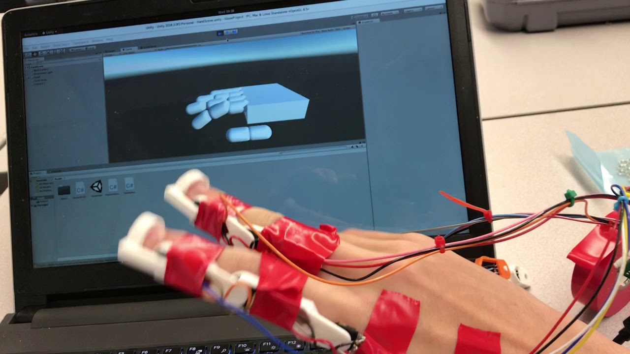 Glove Controller working with Unity