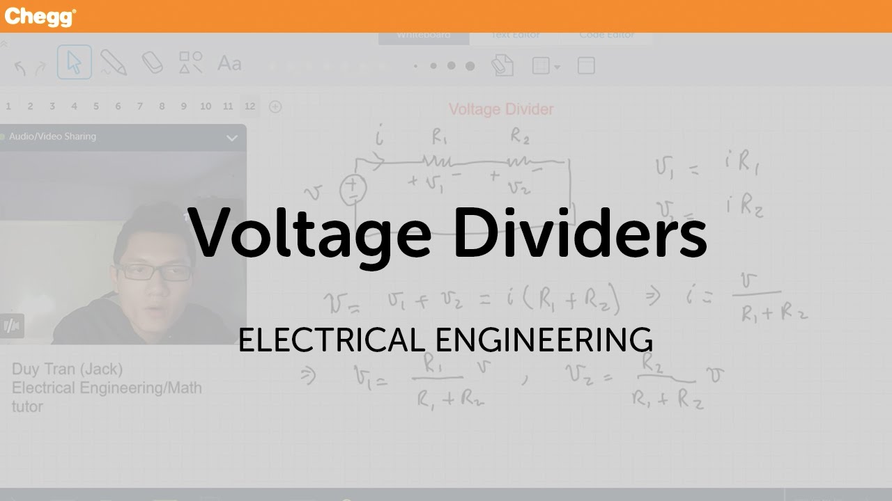 Voltage Divider | Electrical Engineering | Chegg Tutors
