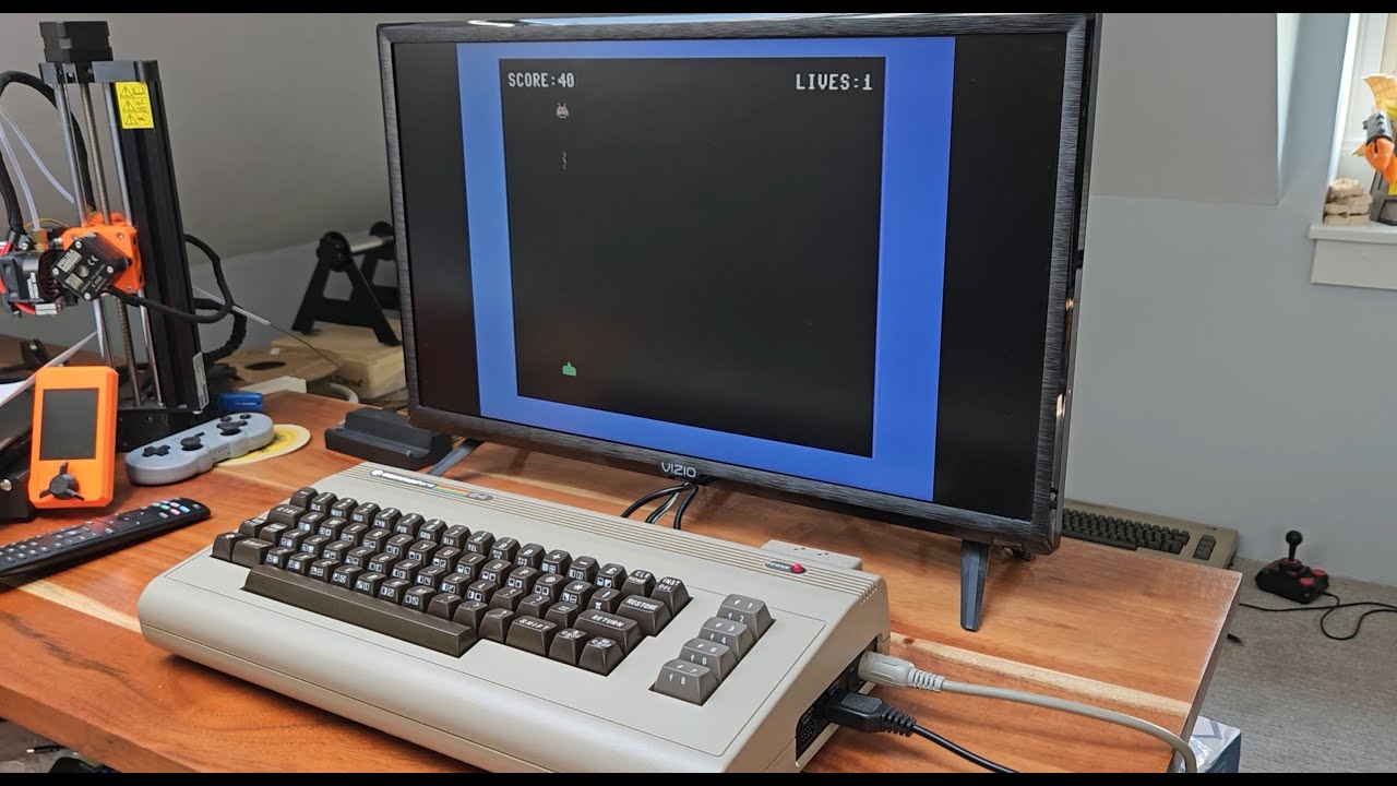 My Journey in Game Programming - Commodore 64 - C with cc65 the 6502 Compiler- Episode 40