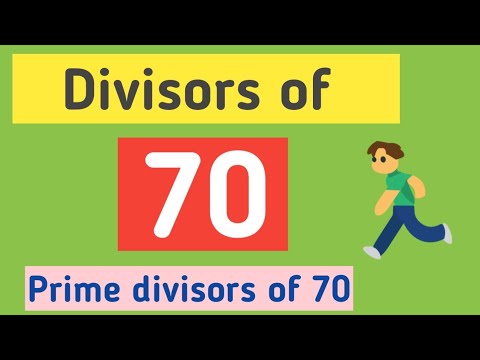 Divisors of 70 || Divisor of 70