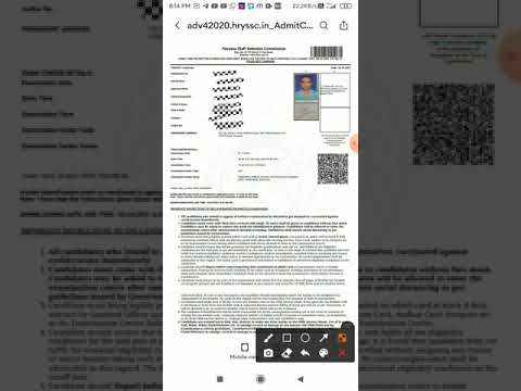 Haryana police Admit card download link 2021 hssc admit card 2021 haryana police results 2021