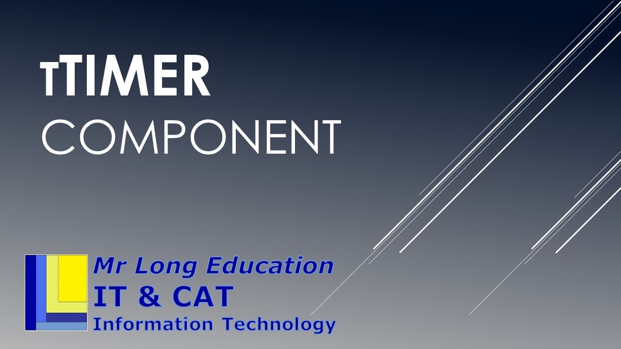 Timer component in Delphi