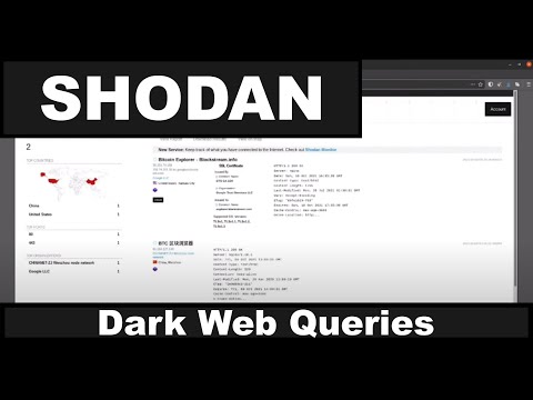 Shodan Dark Web Queries for OSINT Investigations