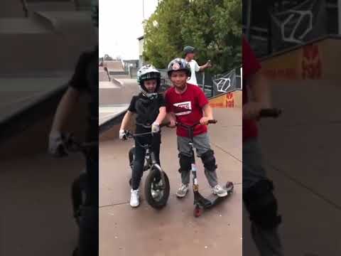 Meeting BMX Caiden!! #shorts