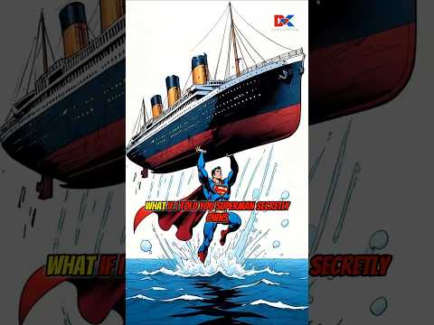Superman Owns the Titanic?! 💥🛳️ #dailykrypton#superman #dccomics #youtubeshorts#comics#shorts#batman