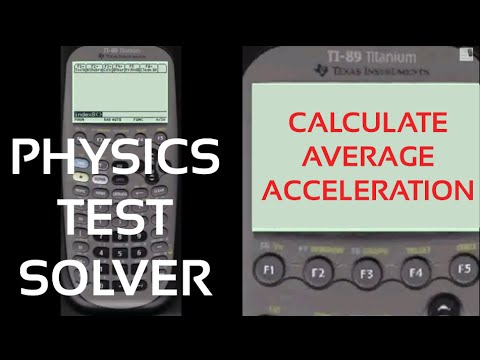 How to Calculate Average Acceleration | Every Step Physics