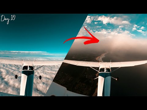 Flying through CRAZY WEATHER | East London to Virginia Durban | Around South Africa | Fly With Sky