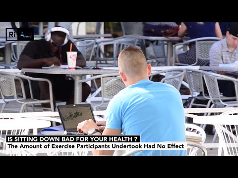 Is Sitting Bad For Your Health? - A Week in Science