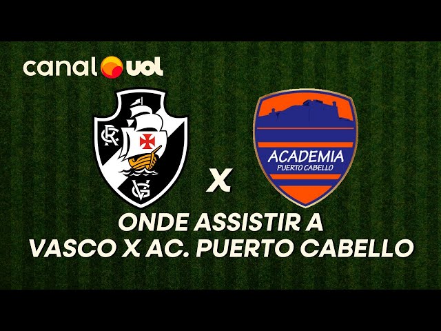 Onde vai passar Vasco x Puerto Cabello na Sul-Americana? Como assistir