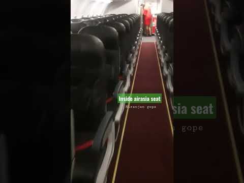 Inside airasia ✈️ seat #ytshorts #youtube #flight