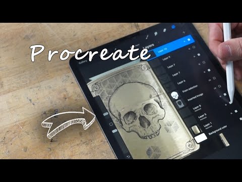 Beginner Hand Engraving - Getting Started With Procreate on IPad