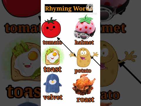Rhyming words#rhyming #learningtime #rhymingwords #learnenglish @comenlearn27