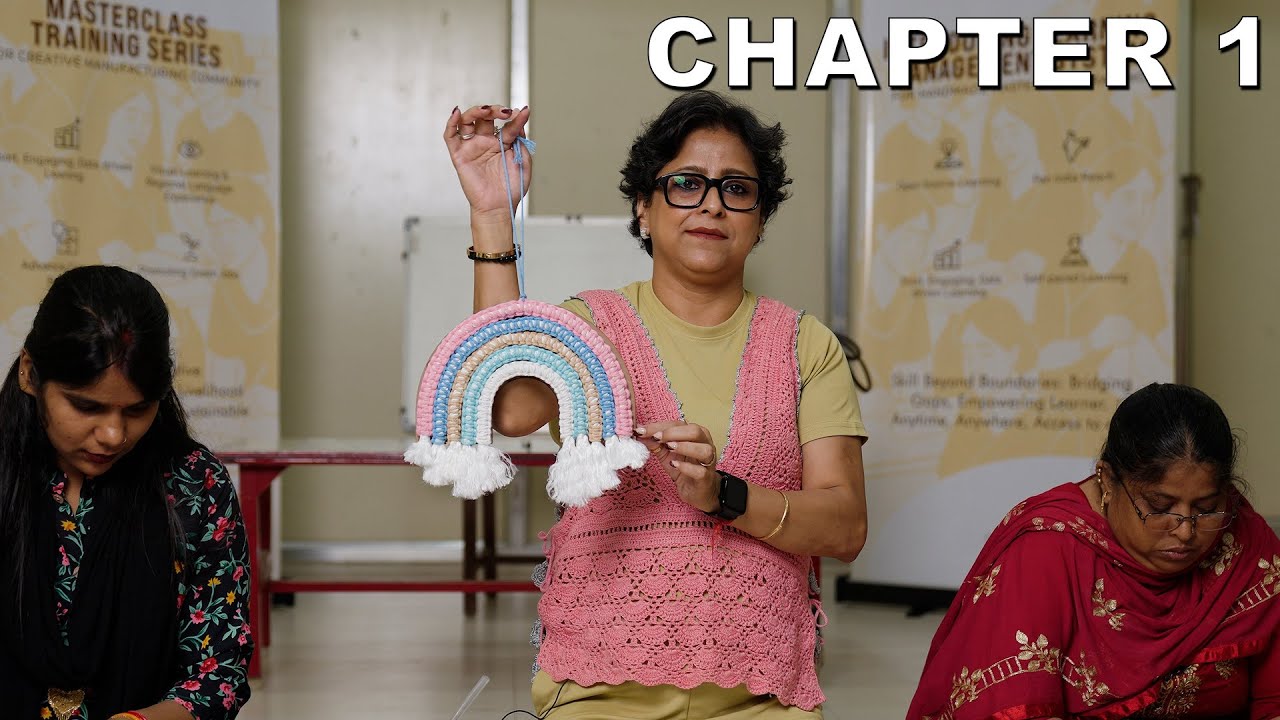 Chapter 1 | DIY Macrame Rainbow wall hanging  Perfect Gift Idea!