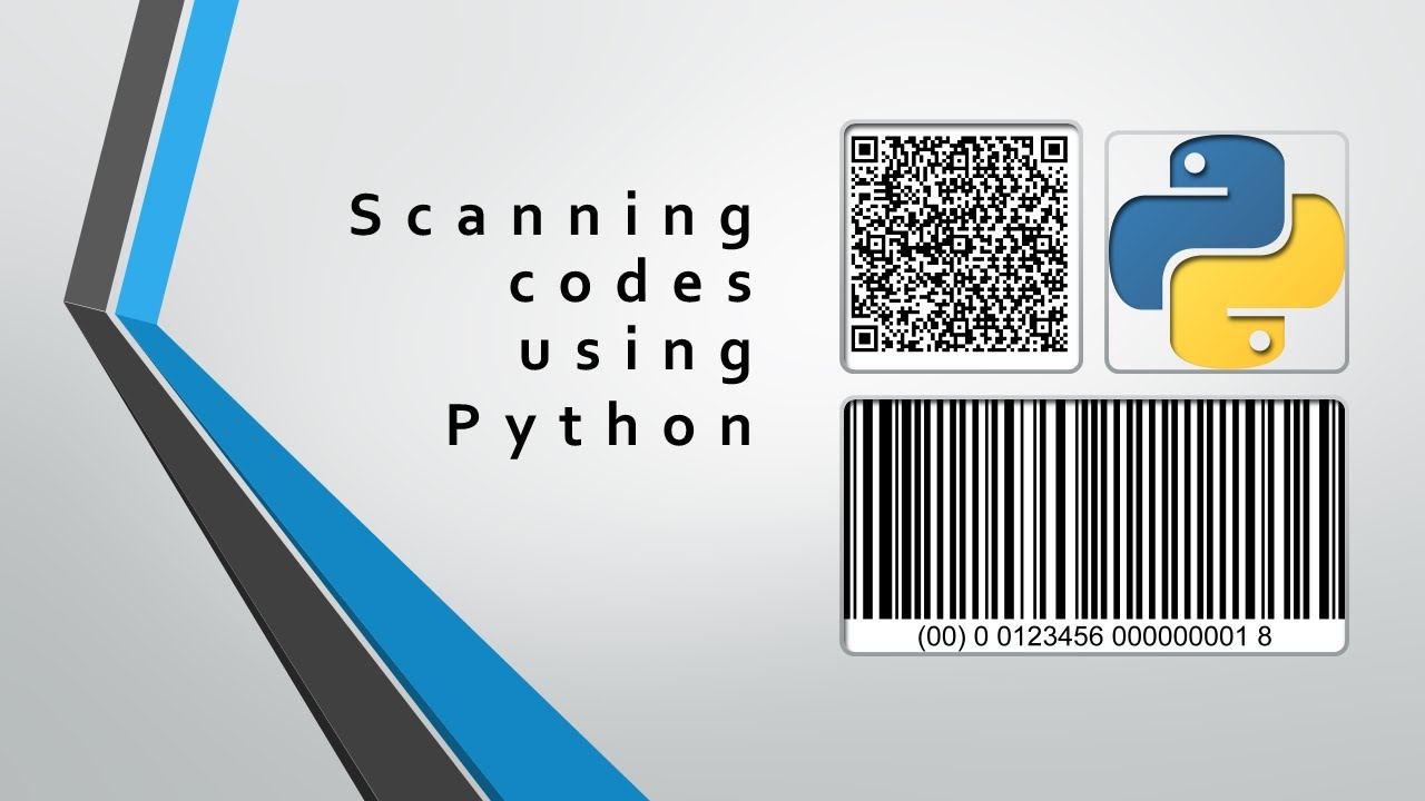 Scan QR codes and barcodes with Python