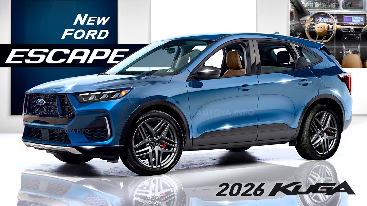 Refreshed 2026 Ford Escape Graces Imagination Land With Novelties ...