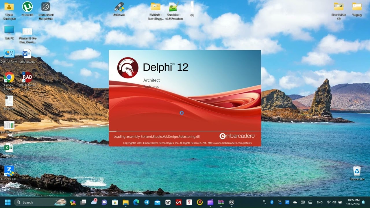 Delphi 12 install RAD Studio