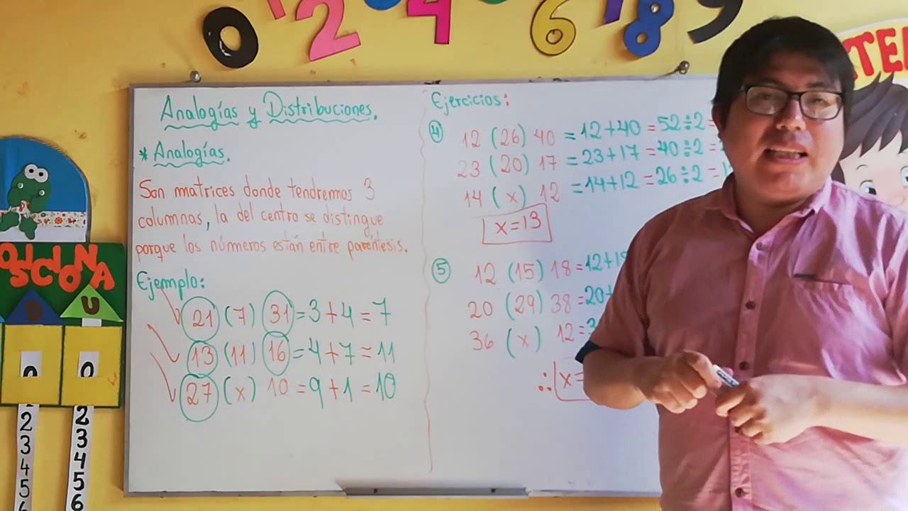 2DO DE SECUNDARIA - R.M - ANALOGÍAS Y DISTRIBUCIONES