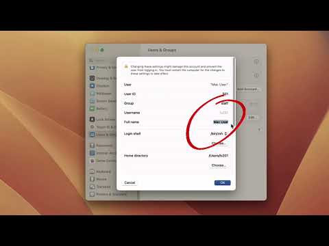 Changing Your Username on Mac | MacBook Air & MacBook Pro Tutorial