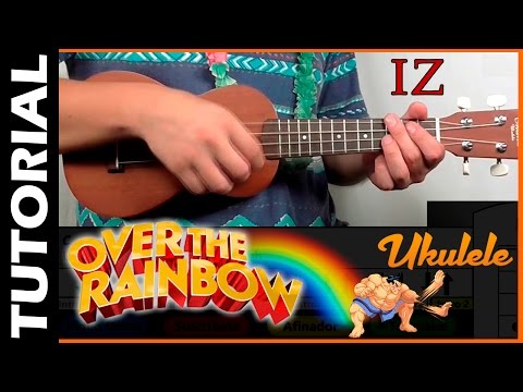 How to play OVER THE RAINBOW 🌈 / UKULELE Tutorial 🎸 / GuiTabs N°077 B