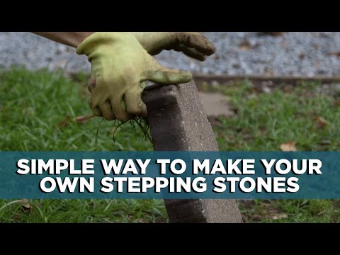 Create Your Own Decorative Stepping Stones