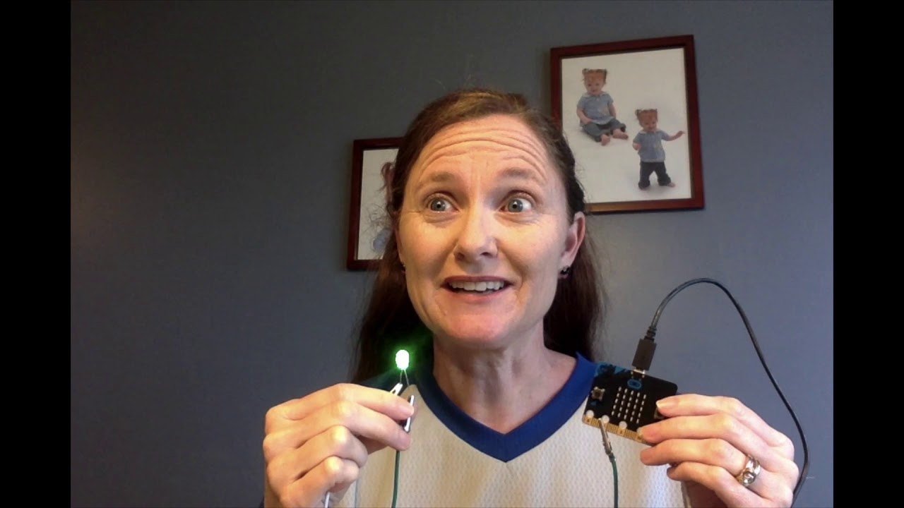 Fast and Slow Blinking Light on a Micro:bit