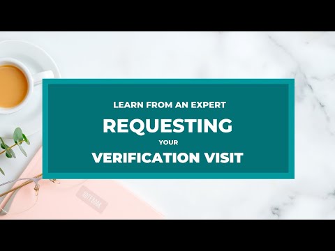 Learn from our Expert - A Guide to Requesting your NECPA Verification Visit