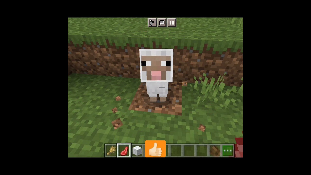 Minecraft Baby Sheep #short #shorts #minecraft