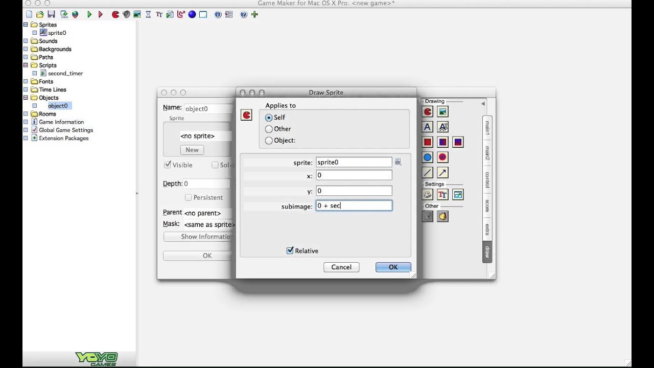 GameMaker Quick Tutorial - One Second Timer