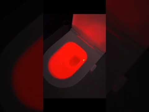 Sensor led toilet | lamp 24 warna