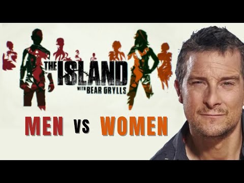 Men vs Women - The Island with Bear Grylls - Setting Up Camp Highlights (Part 2)