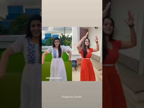 Aishwarya Rajesh & Swathista Krishnan reels video#aishwaryarajesh#swathistakrishnan